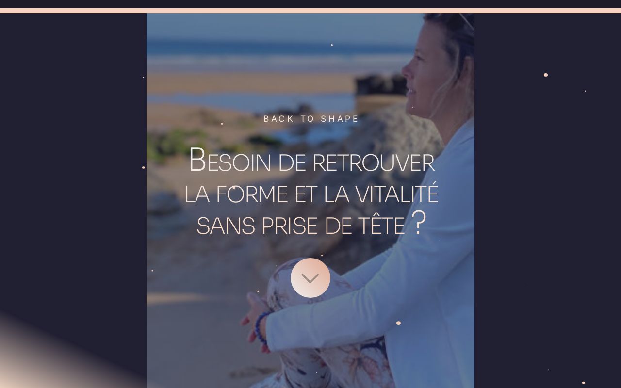 Back To Shape - Personal Trainer Sport / Mindset / Energie